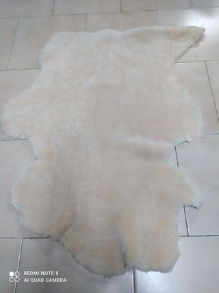 Tappeto vera pelle di montone shearling