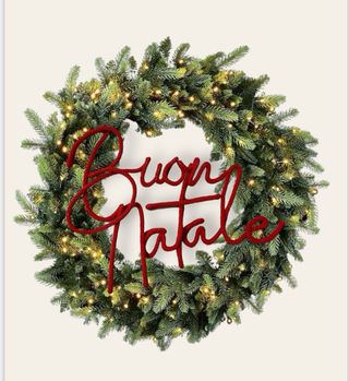 scritta tricotin Buon Natale