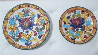 Piatti in ceramica collezione "DERUTA"