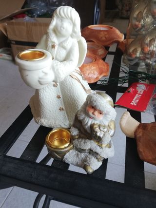 Portacandele natalizi