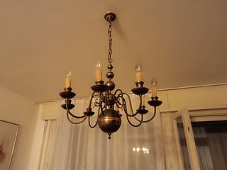 Lampadario a candelabro