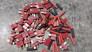 18 Paia (36 pezzi completi) connettori deans a T