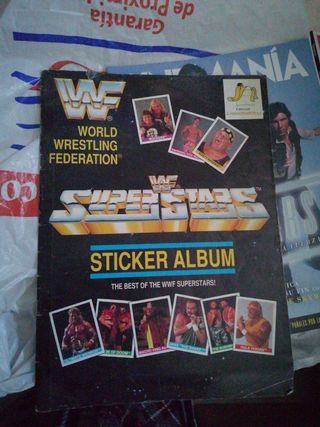 Pressing Catch WF lucha libre album de los 90 de segunda mano por 80 ...