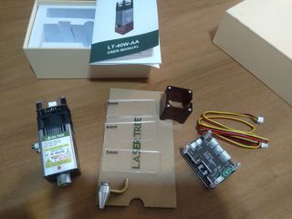 Testa laser con potenza ottica 5watt