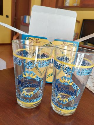 Bicchieri Birra Messina