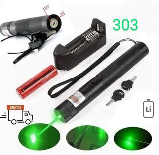 PUNTATORE LASER VERDE 303 PROFESSIONALE