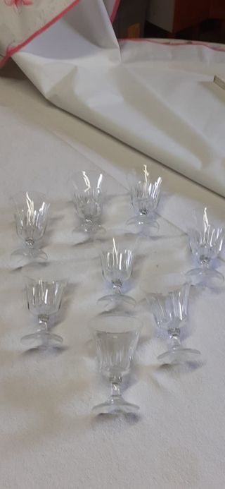 calici in vetro anni 60/70