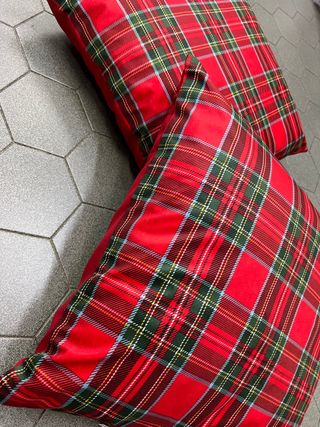 Cuscini Tartan Natale