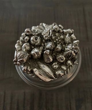 distributore porta sigarette argento 925 vintage