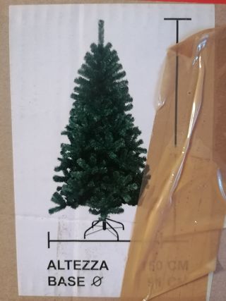 Albero di Natale h 150 cm + decorazioni