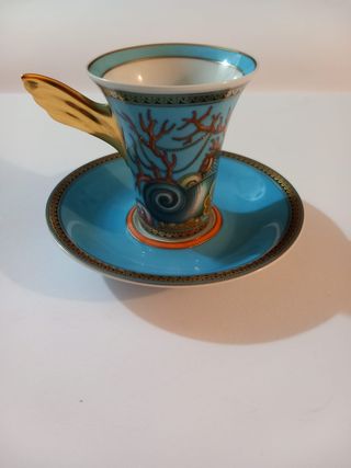 Tazza caffè con piattino  Versace