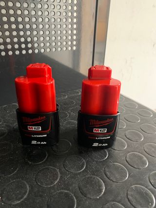 coppia batteria milwaukee M12