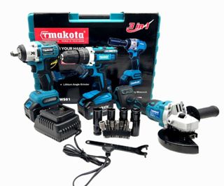 KIT 3 IN 1 TRAPANO AVVITATORE