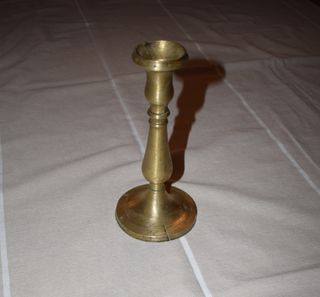 Portacandela metallico