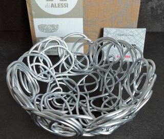 Alessi AFC10/15 Nuvem Cestino a Filo in Alluminio