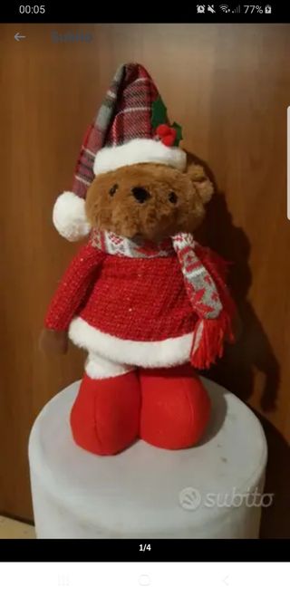 Orsacchiotto Natalizio