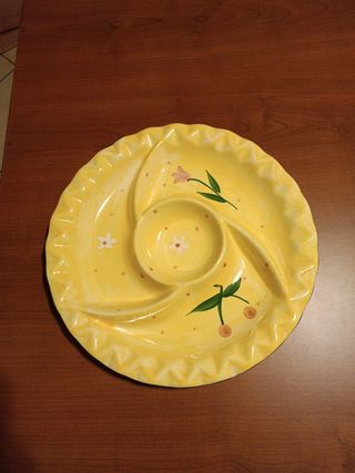 Piatto per antipasti dipinto a mano