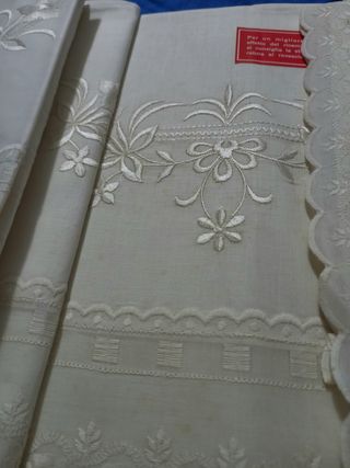 Corredo Letto Lenzuolo e Federe +Copriletto
