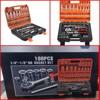 Valigia Set Chiavi A Bussola Torx  108 Pezzi Vanad