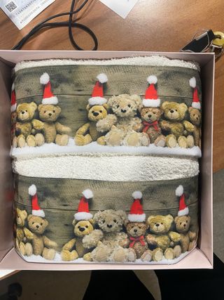 set asciugamano spugna Natalizio ferlen