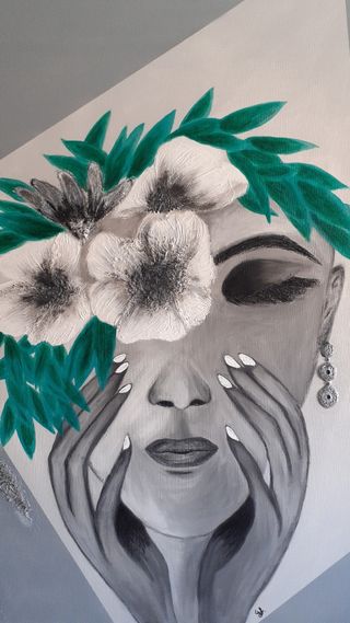 Quadro dipinto a mano