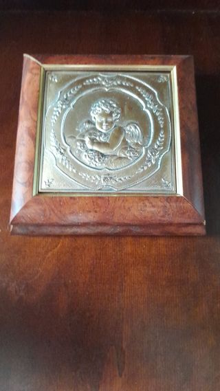 Cofanetto piastra argento
