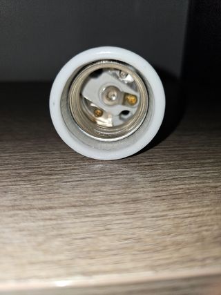 PORTALAMPADA E40 IN CERAMICA