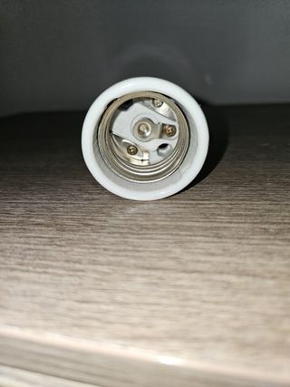 PORTALAMPADA E40 IN CERAMICA