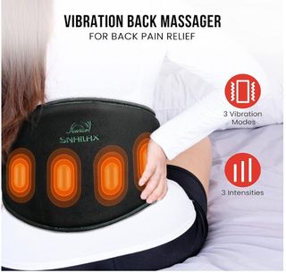 Fascia lombare riscaldante/massaggiante 3 livelli