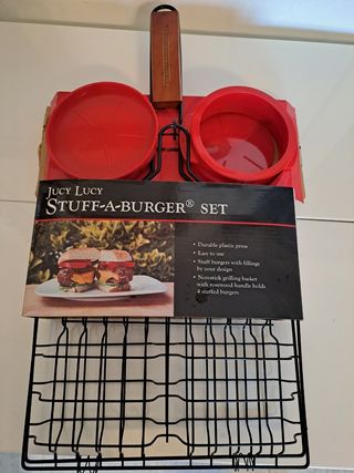 Set hamburger stuff burger Jucy Lucy