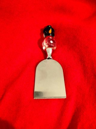 Coltello formaggio, acciaio inox, natali