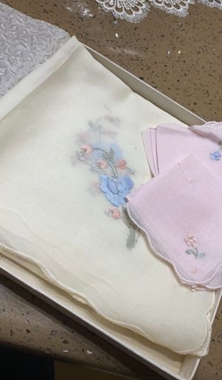 set tovaglioli per servizio da tè