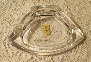 Stupendo posacenere in cristallo Taddei Sestini