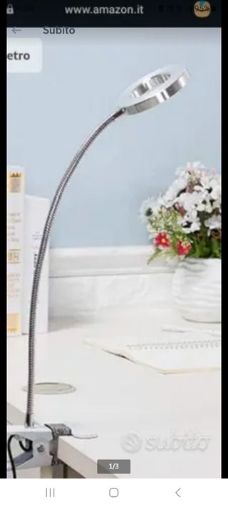 Lampada led x unghie o da tavolo