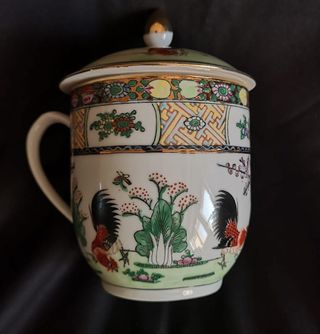 Tazza/Tisaniera dipinta a mano