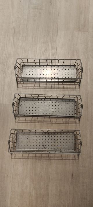 set 3 pezzi Porta spezie industriale