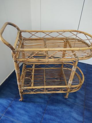 Carrello vivande vintage