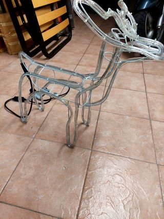 Renna di natale decorazione 3D