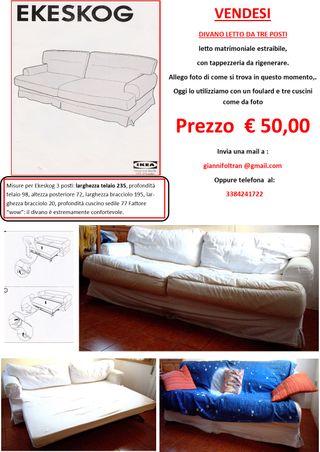DIVANO TRE POSTI
