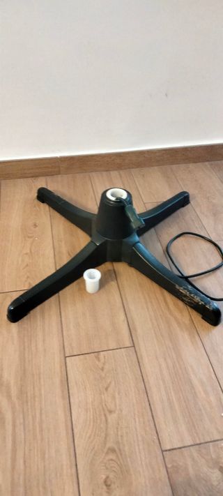 Base rotante per albero di Natale