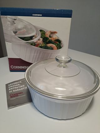Corningware  white casseruola 2.5 l