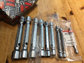 Serie chiavi a tubo “USAG”, 9 pz., 6-23