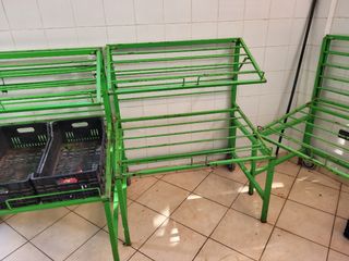 Scaffali per frutta e verdura