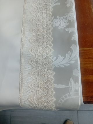 Lenzuola in seta con 2 federe adattate