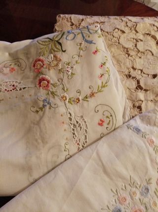 Copriletto Burano tovaglia e organza