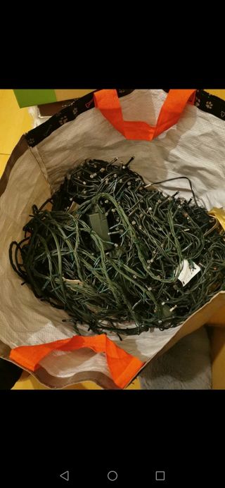 Luci Natale vari colori 4 euro al pezzo