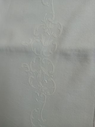 Lenzuola un posto co federa ricamato