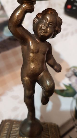 Angelo porta candelle