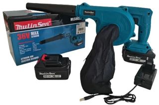 ASPIRATORE SOFFIATORE MULINSEN 36V CON 2 BATTERIE