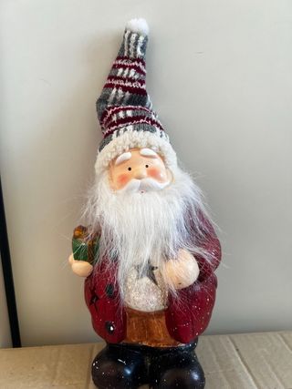 Babbo natale in ceramica